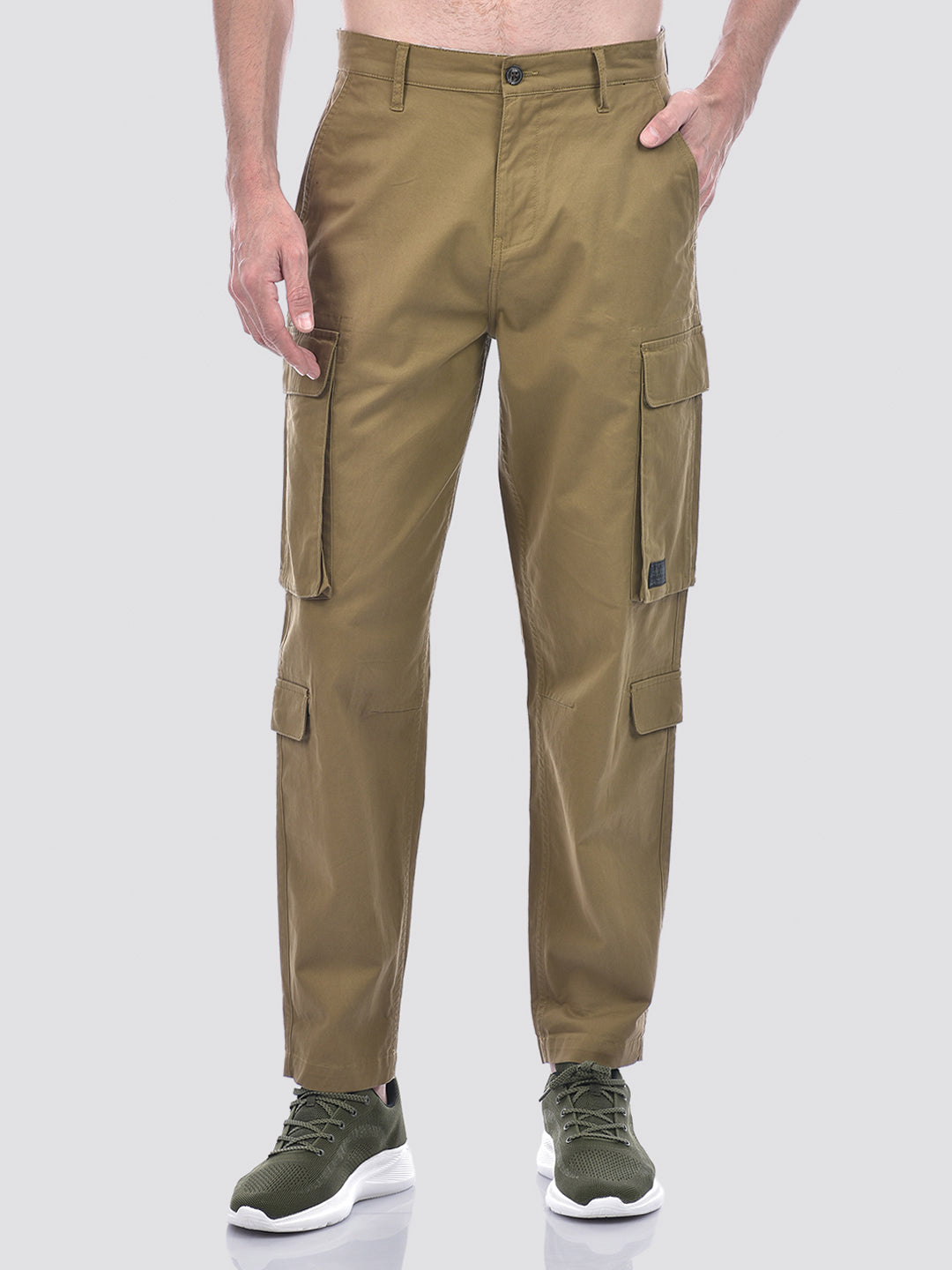 Buy Redefine utility style with these Numero Uno Men's Khaki Cargo ...