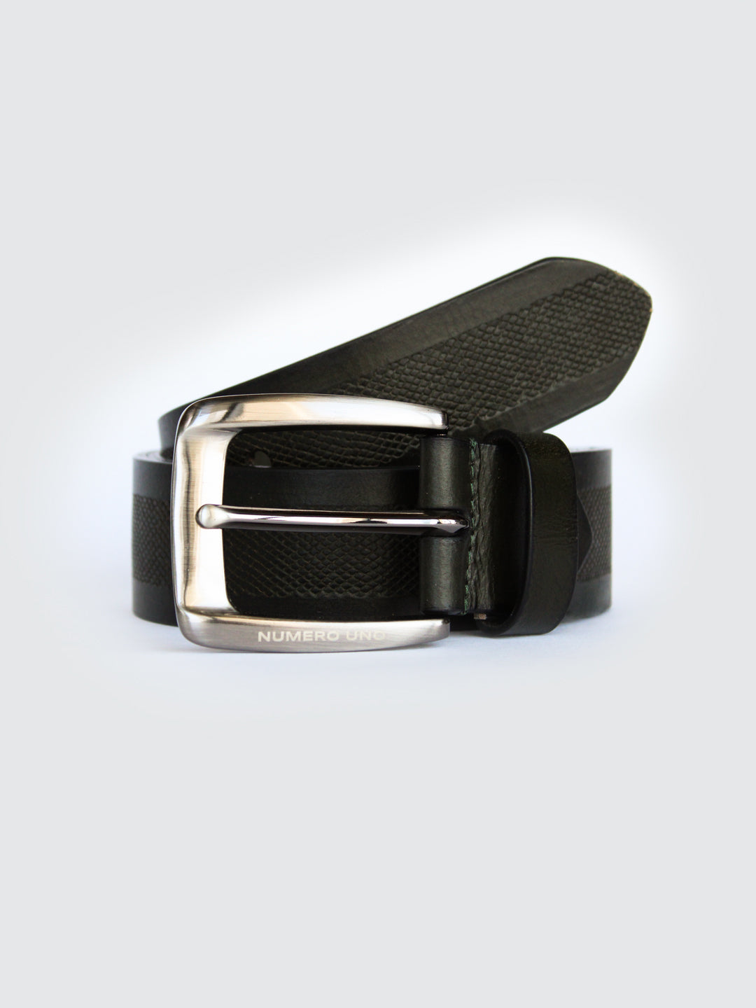 Buy Numero Uno Black Leather Belt Online | Numero Uno